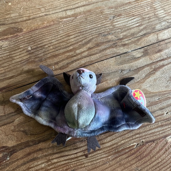 Ty | Toys | Ty Beanie Baby Multicolor Tie Dye Batty The Bat Plush Toy ...